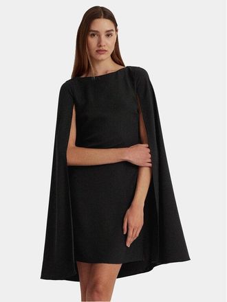 Lauren Ralph Lauren Coctailkleid 253855210005 Schwarz Relaxed Fit