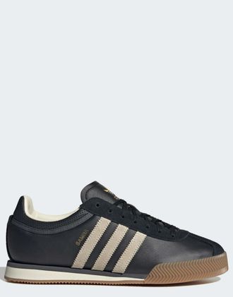 adidas Originals Samba 62 super Schuhe in Core Black / Cream White / Gum-Schwarz