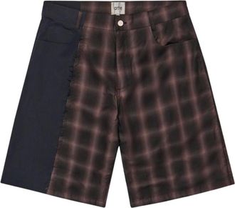 Arte Homme, Shorts, Multicolore, Taille: W30 Shorts &agrave; Carreaux Plaided