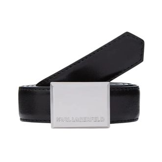 Karl Lagerfeld K/Forever H2.5 G&uuml;rtel - - Accessories - Damen - Schwarzk - 65 CM