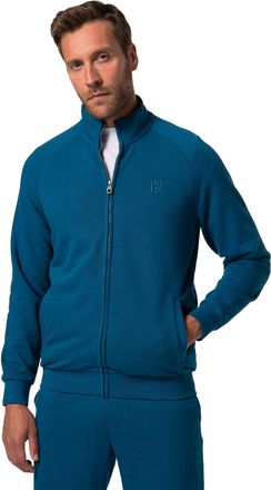 JP1880 Jay-PI Jay-PI Sweatjacke, Fitness, Stehkragen, bis 7 XL blaugr&uuml;n XXL 828921768-XXL