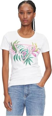 Guess T-shirt donna Guess bianco ES25GU88 W5GI07J1314 XL