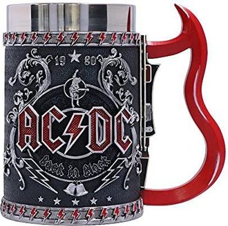 Nemesis Now Tasse sous Licence Officielle ACDC Back in Black Chope B5566T1