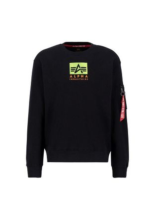 Alpha Industries Sweater Satin Logo Sweatshirt