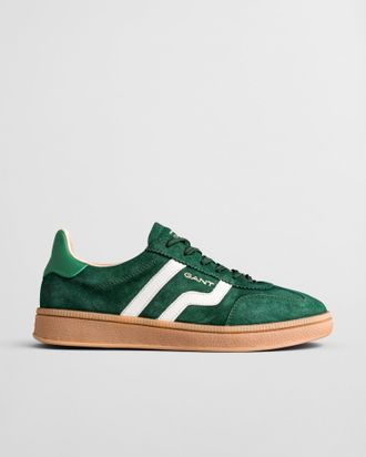 GANT Damen Cuzima Sneaker aus Veloursleder (37) PINE Grün