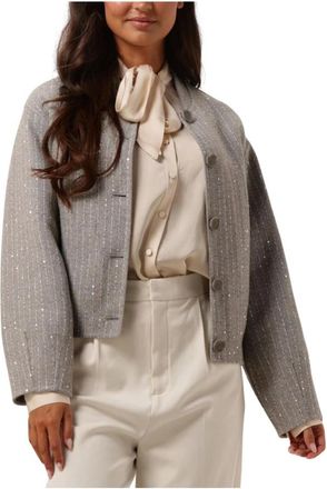 Twinset Damen, Jacken, Grau, XSGr&ouml;&szlig;e