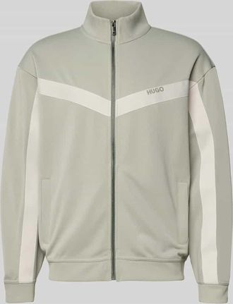 HUGO BOSS Relaxed Fit Sweatjacke mit Baumwoll-Anteil Modell DARTI