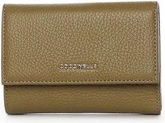 Coccinelle Femme, Accessoires, Jaune, Taille: ONE Size Metallic Soft Wallet