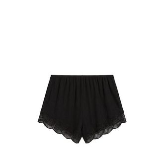 Calvin Klein Short ample &agrave; d&eacute;tail dentelle