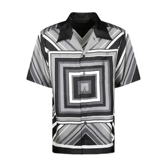 Dolce & Gabbana Homme, Chemises, Multicolore, Taille: L Chemise en Soie &agrave; Rayures, Coupe R&eacute;guli&egrave;re