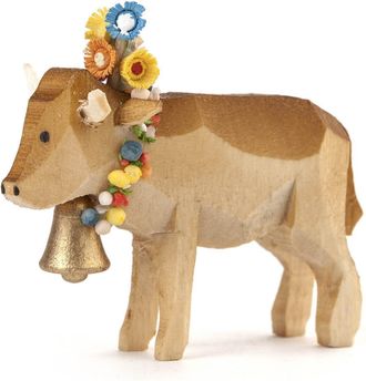 Dregeno Seiffen eG Dregeno Erzgebirge - Miniatur-Almabtrieb-Schmuckkuh