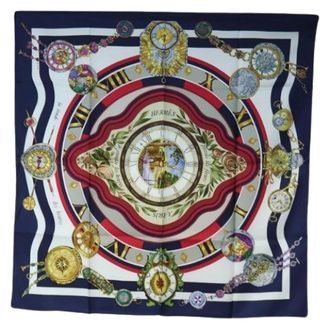 Herm&egrave;s Pre-owned Silk Scarf - Femme - Pre-owned - Multicolore - Taille: ONE Size