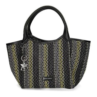 Emporio Armani Polyester Baumwolle Jacke - - Bags - Damen - Schwarzk - ONE SIZE