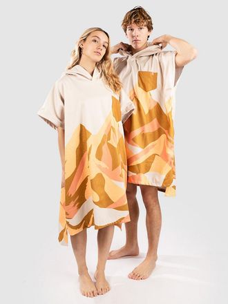 After Outdoor Series Poncho de surf &agrave; motifs