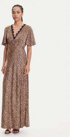 Guess Abendkleid W5YK01 WHEZ2 Beige Regular Fit