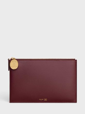 Celine Clutch Damen Farbe Burgunderrot