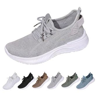 Generic Chaussures de course pour femme - L&eacute;g&egrave;res - Antid&eacute;rapantes - Chaussures dentra&icirc;nement en maille respirante - Chaussures de marche d&eacute;contract&eacute;es &agrave; enfi