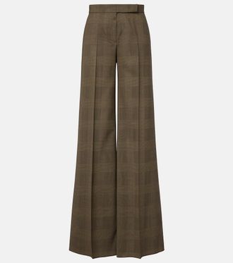 Max Mara Weite Hose aus Schurwolle