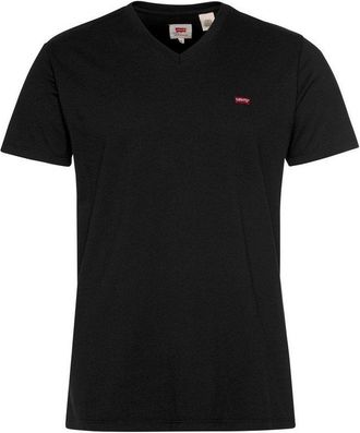Levi's V-Shirt LE ORIGINAL HM VNECK mit Logostickerei