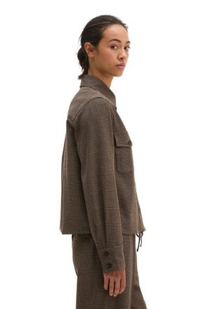 Marc O'Polo Kurzjacke aus recyceltem Polyester-Viskose-Mix