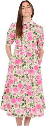 Liu Jo Femme, Robes, Multicolore, Taille: 38 FR Robes Midi