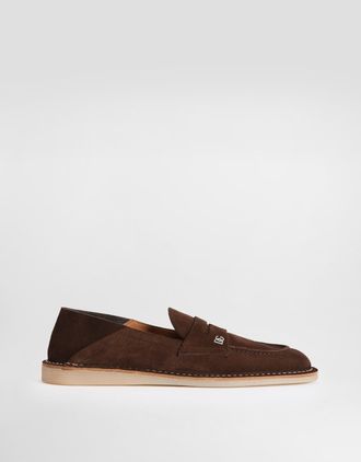 Dolce & Gabbana Reversed Calfskin Slipper - Mann Driver Und Mokassins Brown 43.5