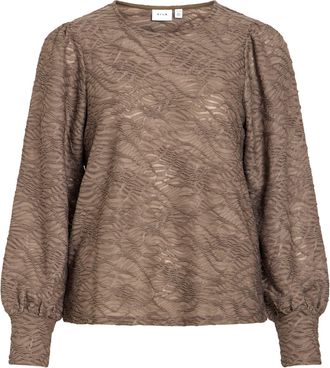 Vila Vifina L/S O-Neck Top - Noos