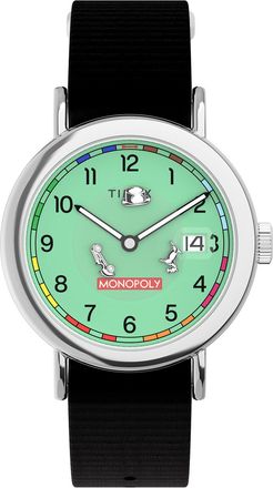 Timex Uhr Timex Timex x Monopoly Weekender TW2Y47000 Schwarz