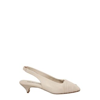Halmanera Sandalo Slingback - Femme - Chaussures - Blanc - Taille: 39 EU