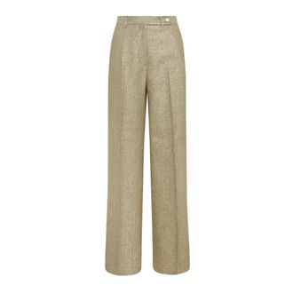 Kiton Damen, Hosen, Beige, LGröße