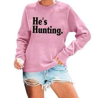 Generic Sweat &agrave; capuche unisexe &agrave; manches longues pour la Saint-Valentin 2026, rose, XXL