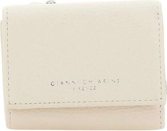 Gianni Chiarini Femme, Accessoires, Blanc, Taille: ONE Size Grain Wallet