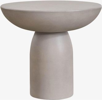 Sklum Sklum - Table dappoint ronde en ciment (Ø50 cm) Zenadia