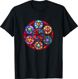 Dungeons & Dragons Stained Glass Elemental Logo T-Shirt
