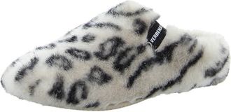 Verbenas Pantoufles pour femme - YORK FUR LEO piedra, Caramello, 38 EU