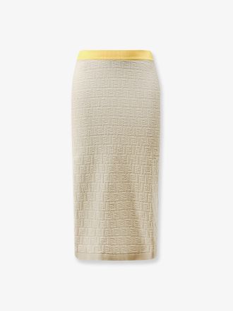 Fendi FF Color Block skirt - FENDI - gender_Woman