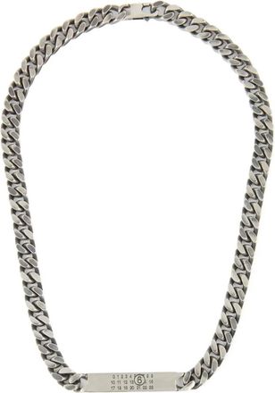 Maison Margiela Femme, Accessoires, Gris, Taille: ONE Size Classic Chain Necklace