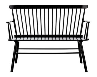 Safavieh Contemporary Indoor Bench in Black, 91 X 50 X 122