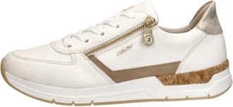 Rieker Femme, Chaussures, Blanc, Taille: 38 EU Baskets Laag