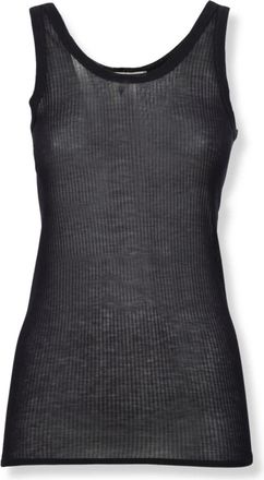 Christophe Lemaire Femme, Tops, Bleu, Taille: 42 FR D&eacute;bardeur Sans Couture