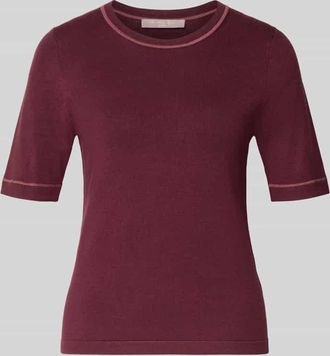 Christian Berg Pullover aus Viskose-Mix in Strick-Optik
