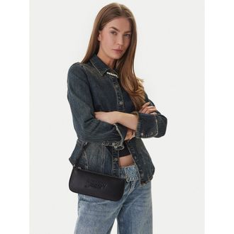 Tommy Jeans Handtasche Tommy Jeans Tjw Must Shoulder Bag AW0AW18449 Schwarz
