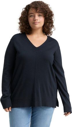 Tom Tailor Strickpullover mit Ziernaht