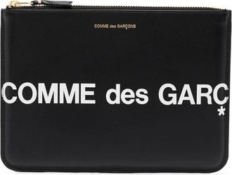 Comme Des Gar&ccedil;ons Homme, Sacs, Noir, Taille: ONE Size Huge Logo Wallet
