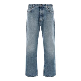 Off-white Half Arrow Slim Relaxed Jeans - - Jeans - Herren - Blau - W32