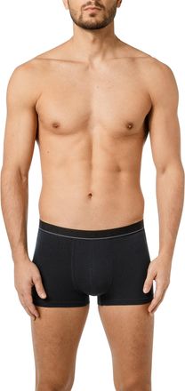 Bugatti Herren Trunks blau Baumwolle & Mix unifarben