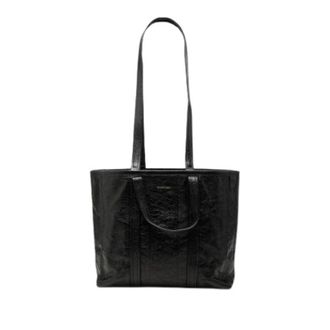 Balenciaga Sac cabas East-West Barbes Pre-owned - Femme - Pre-owned - Noir - Taille: ONE Size