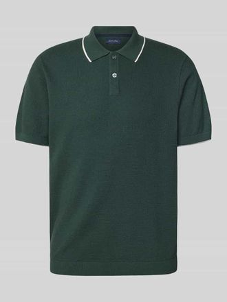 Christian Berg Regular Fit Poloshirt mit Kontrastkante