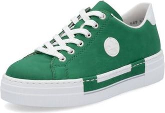 Rieker Chaussures à Lacets pour Femmes N49W1, Pointure:37 EU, La Couleur:Vert