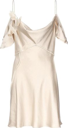 Self Portrait Robe Courte - Argent